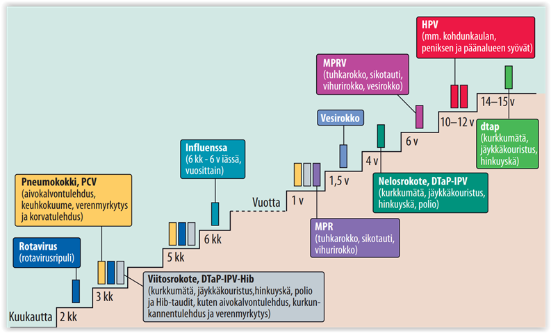 Suomen kansallinen rokotusohjelma perustuu tutkimustietoon